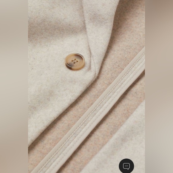 H&M | Jackets & Coats | Nwt Mens Beige Wool Blend Blazer Unlined Coat 46r | Poshmark